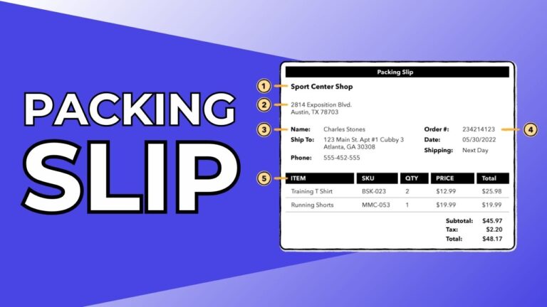 What is a Packing Slip – What is it, Importance and Much More