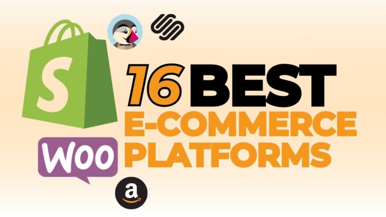 16 Best E-commerce Platforms – 2026 Updated List